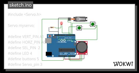 Joystick Wokwi Esp32 Stm32 Arduino Simulator