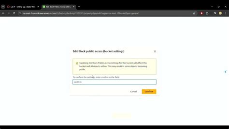 lab 4 setting up a static website youtube