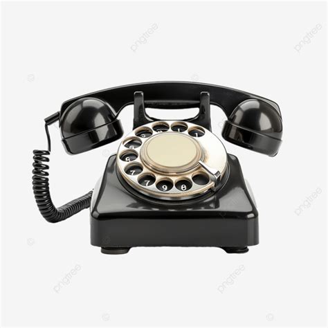 오래된 검은색 전화기 레트로 폰 전화 핸드폰 Png 일러스트 및 이미지 에 대한 무료 다운로드 Pngtree