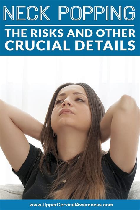 Neck Popping The Risks And Other Crucial Details Upper Cervical