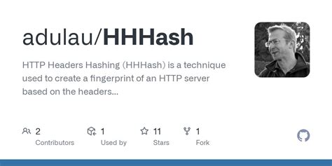 Florian Hansemann On Linkedin Github Adulauhhhash Headers Hashing Hhhash Is A