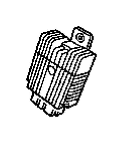 Chrysler Crossfire Module Cooling Cooling Fan Motor Control