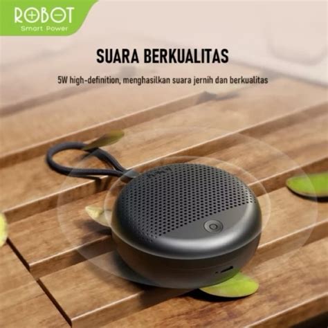 Jual Ak Speaker Bluetooth Chip 5 1 Portable Robot Rb30 Tws True Wireless Stereo Original