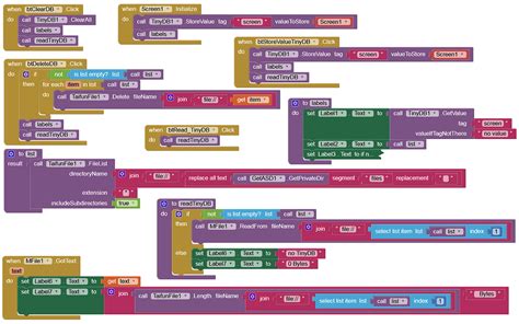 Completely Empty The Tinydb 30 By Taifun Mit App Inventor Help Mit App Inventor Community