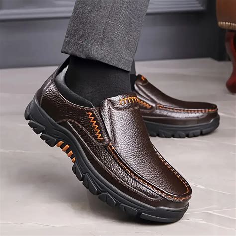 Mens Dress Shoes Durable Non Slip Oxford Shoes Formal Shoes For Wedding