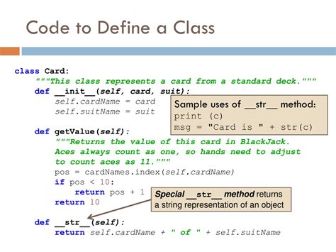 Ppt Defining Classes Powerpoint Presentation Free Download Id9323317