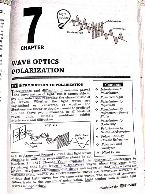 Wave Optics Polarization Pdf Polarization Waves Waves