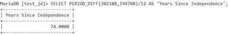 Mysql Perioddiff With Easy Examples Mysqlcode