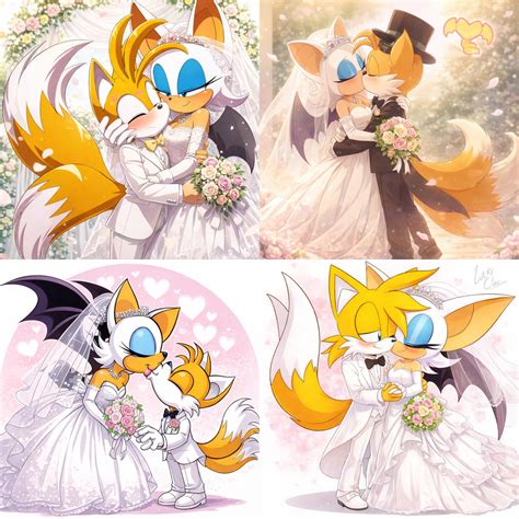 Tails And Rouge Wedding By Bigjay1234 On Deviantart