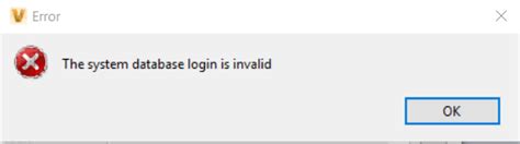 The System Database Login Is Invalid When Attempting To Create Or Restore A Backup Or When