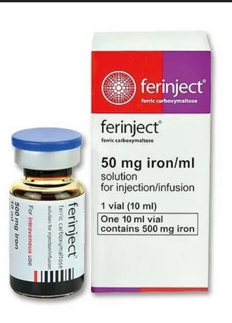 Ferinject 500 Mg Injection At ₹ 3000 Vial Anti Anaemic Medicine In Gandhinagar Id 2852487276391