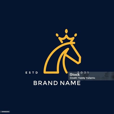 Logo Raja Kuda Ilustrasi Stok Unduh Gambar Sekarang Kuda Logo