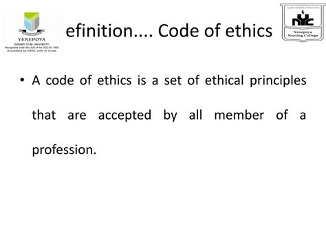 Ethics Definition