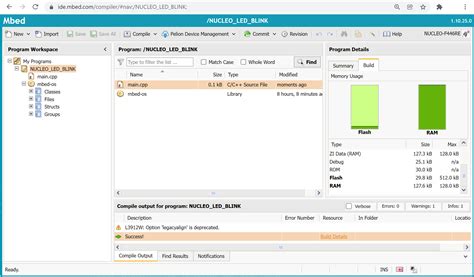 Mbed Online Compiler IoT Engineering Education