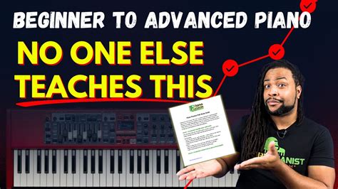 Beginner To Advanced Roadmap Piano Lesson With Warren
