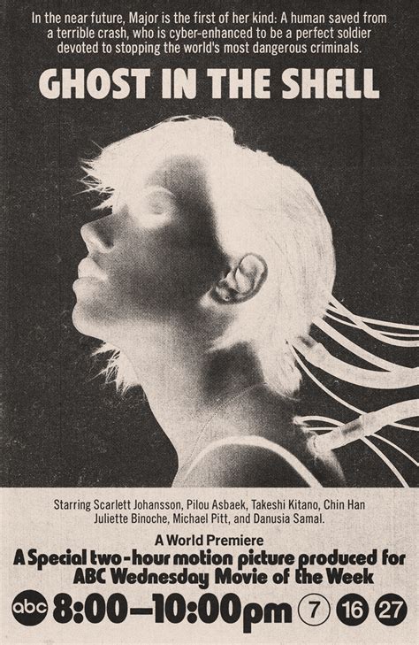 Ghost In The Shell 2017 Poster By Levi