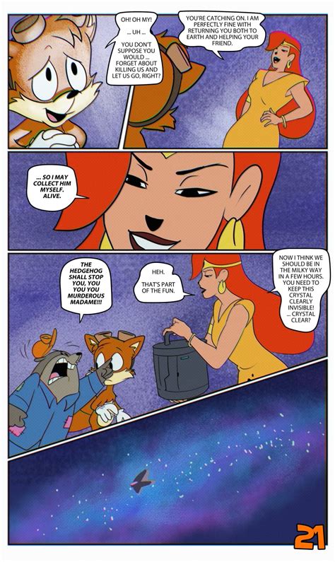 Tails Adventure Pg Adventures Of Sonic The Hedgehog The Stories Continue Comic Fury