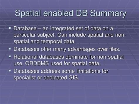 Ppt Spatial Databases Powerpoint Presentation Free Download Id412105