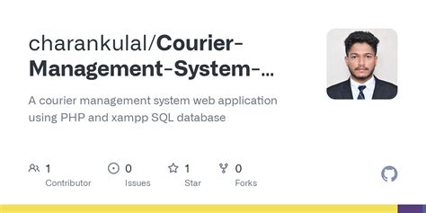 Github Charankulalcourier Management System Using Php And Sql A