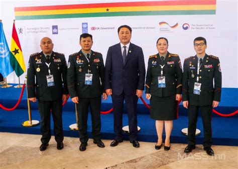 Батлан хамгаалахын сайд Г Сайханбаяр НҮБ ын энхийг сахиулах ажиллагаанд цэрэг илгээгч орнуудын