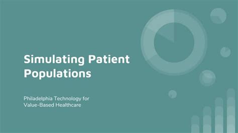 simulating patient populations ppt