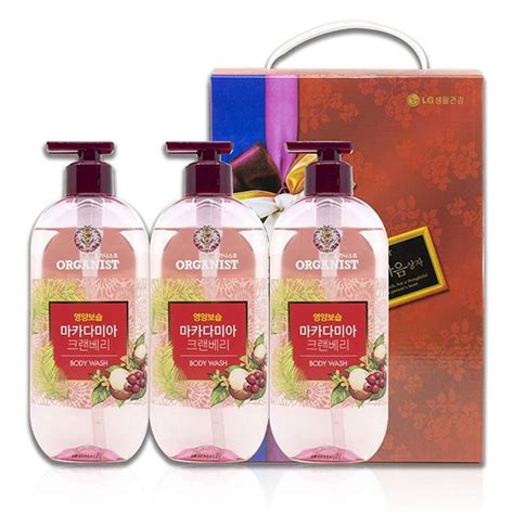 힐링가득 오가니 마카다미아 바디워시 500ml 3입 추석 홈플러스 택배배송