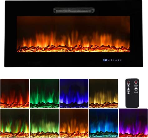 Buy Hexele Electric Fireplace 50 Inch Wide Linear Electric Fireplace