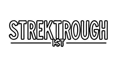 Strikethrough Text Edit Icon Correction Deletion And Markup Vector
