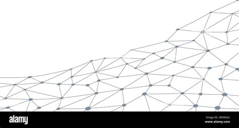 Plexus Mesh Geometric Background Dots Connected By Lines Technology Abstract Background