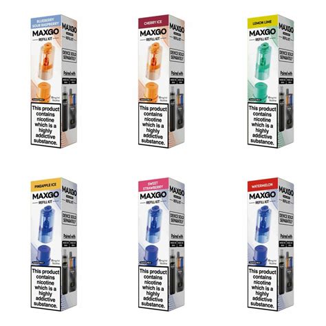 Relx Maxgo Prefilled Pod 18mg Uk Vape Store E Cig Clouds