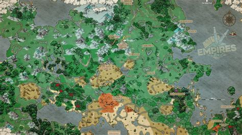 Annotated Map Of Empires Smp Season 2 Empiressmp