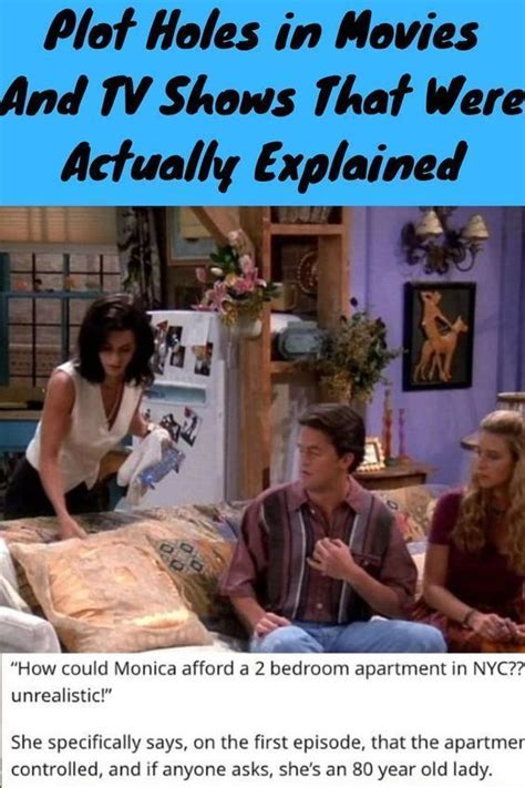 25 Plot Holes In Movies And Tv Shows That Were Actually Ex Artofit