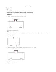 Understanding Diodes Experiment Results And Explanations Course Hero