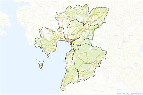 make printable pärnu maps with border masking cropping using leaflet