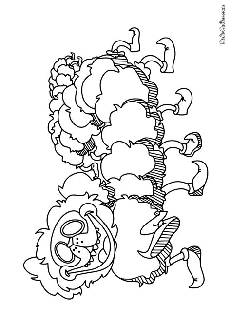 Раскраска Пи Джей Мопс О Гусеница из Поппи Плейтайм 2 распечатать раскраски для детей