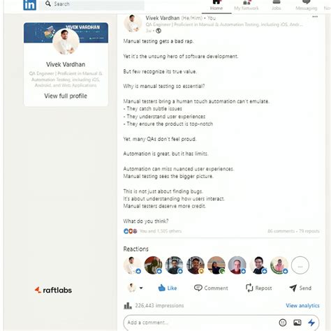 Raftlabs On Linkedin Raftlabs Qualitymatters Appdevelopment