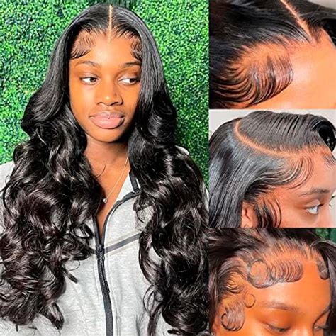 Soul Lady Body Wave Lace Front Wigs Human Hair 13x4 Hd