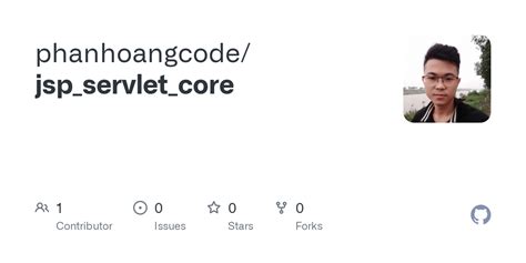 GitHub Phanhoangcode Jsp Servlet Core