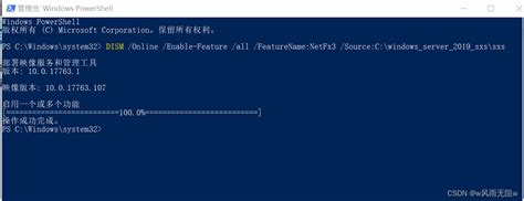 Windows Server 2019 安装net Framework 35失败，提示：“安装一个或多个角色、角色服务或功能失败” 解决方案