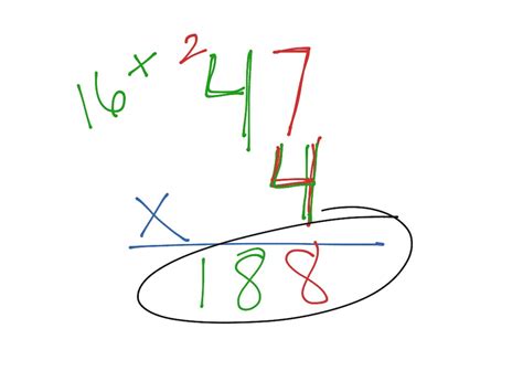 Multiplication Algorithm Math Elementary Math Math 4th Grade Showme
