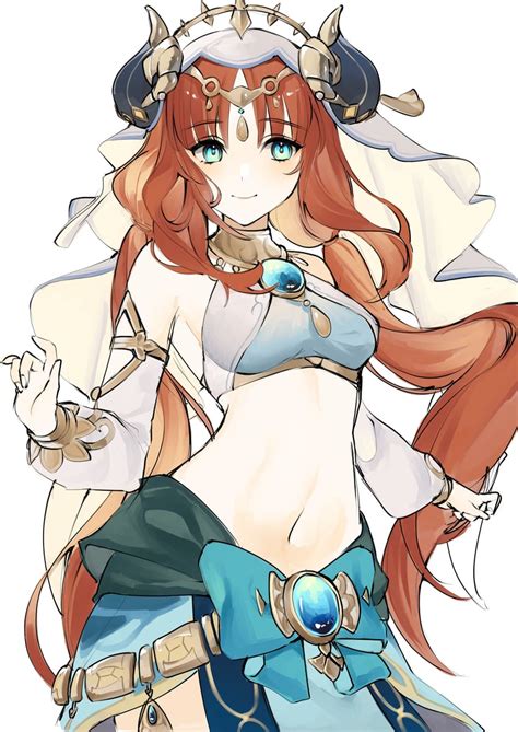 Nilou Genshin Impact Drawn By Ebibi Chiriri Danbooru