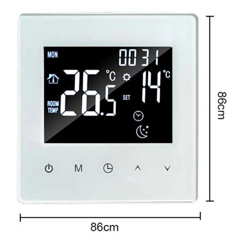 Lcd Display Room Thermostat Smart Thermostat Heater Tuya Wifi Thermostat Temperature Controller