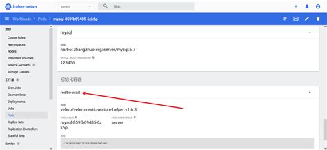 kubernetes集群备份与恢复 阿里云开发者社区