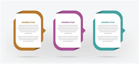 Steps Infographic Text Presentation Card With Abstract Shapes 22858134 Vector Art At Vecteezy