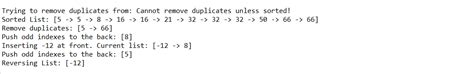 Solved Trying To Remove Duplicates From Cannot Remove Chegg