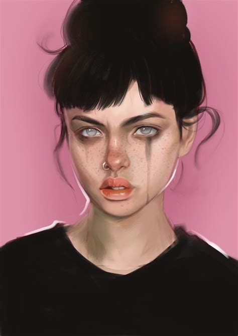 Portrait Study With Procreate App Duy Nguyen Portrait Procreate App Digital Painting