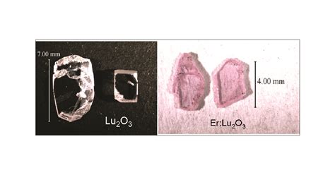 Hydrothermal Single Crystal Growth Of Lu2o3 And Lanthanide Doped Lu2o3