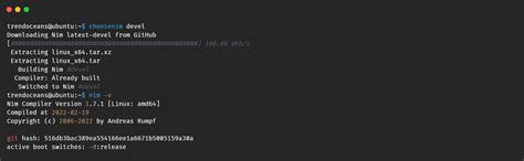 Install Nim Programming Language On Linux Trend Oceans
