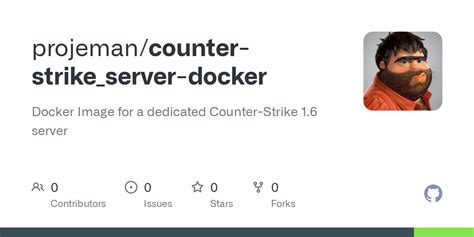 Github Projemancounter Strikeserver Docker Docker Image For A Dedicated Counter Strike 16