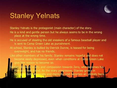 Holes Book Quotes From Stanley At Jack Dethridge Blog